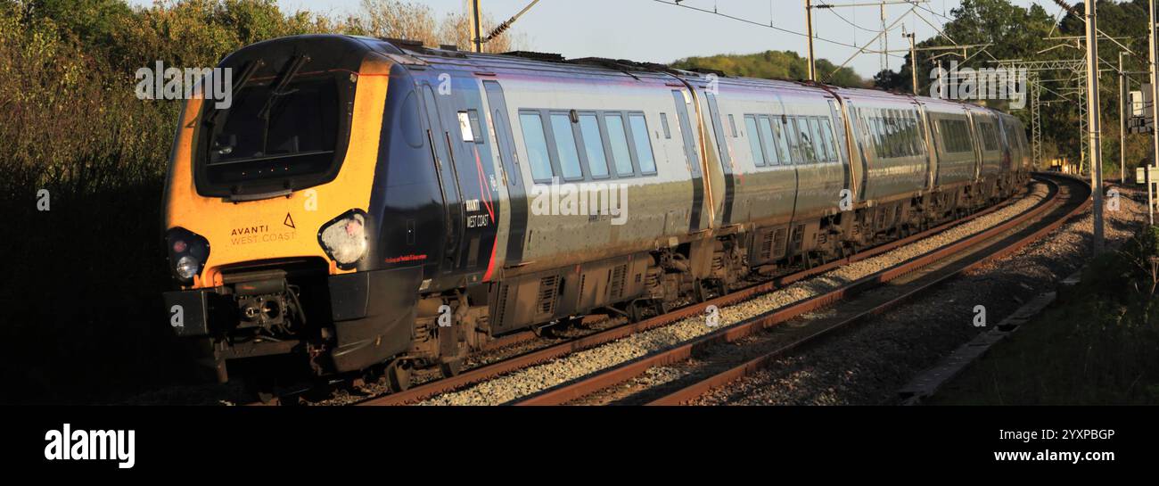 A class 221 Super Voyager, Avanti West Coast train near Milton Keynes ...