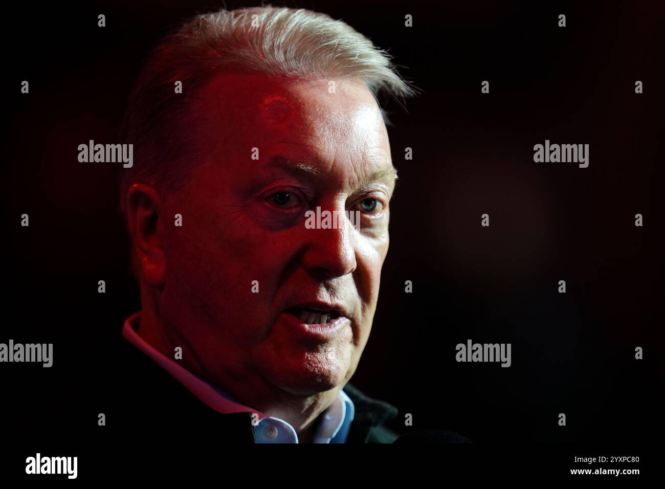 Promotor Frank Warren during the grand arrivals at the BLVD Runway ...