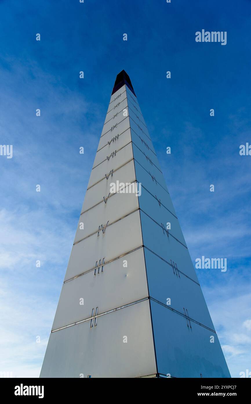 Calgary Millennium Clock Tower in Millennium Park built in 2000 for the ...