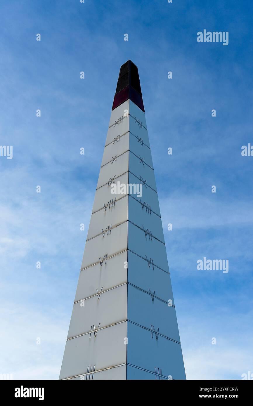 Calgary Millennium Clock Tower in Millennium Park built in 2000 for the ...