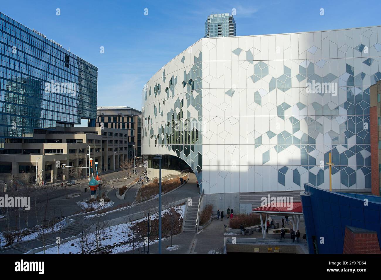 New calgary central library hi-res stock photography and images - Alamy
