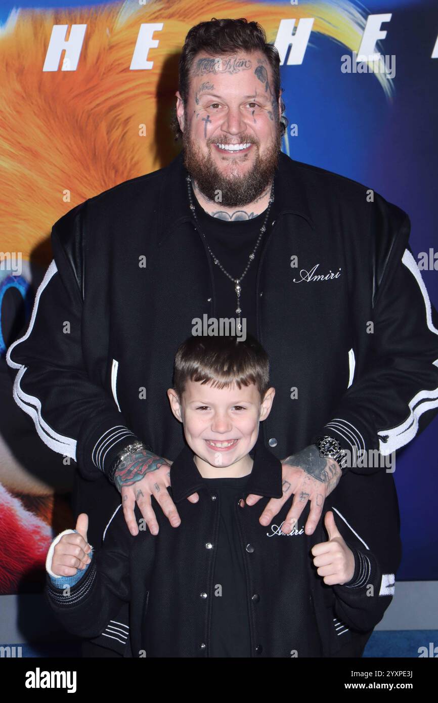 Noah Buddy DeFord, Jelly Roll 12/16/2024 The Los Angeles Premiere of ...