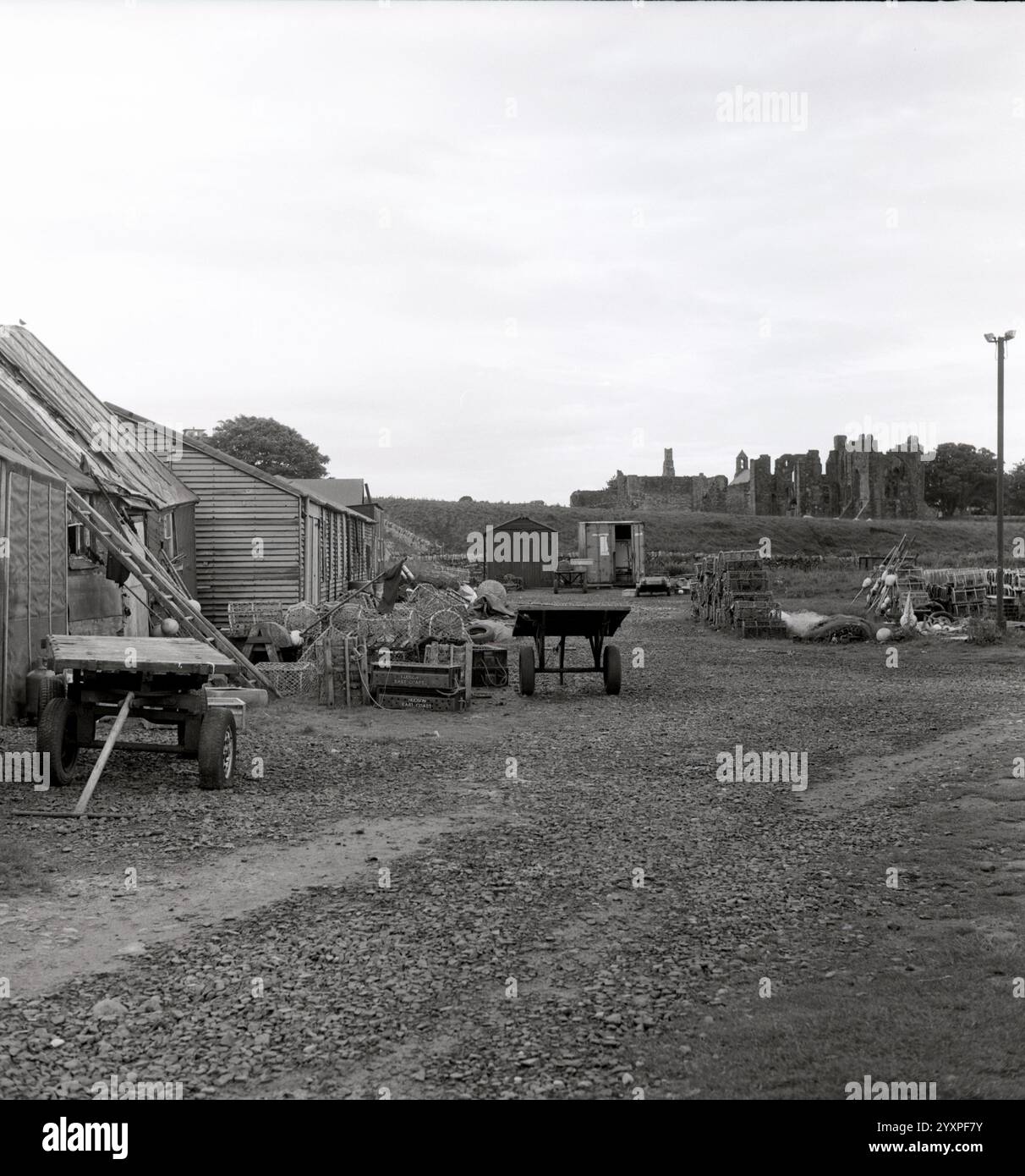 Lindisfarne, Holy Island of Northumberland. Situated off the ...