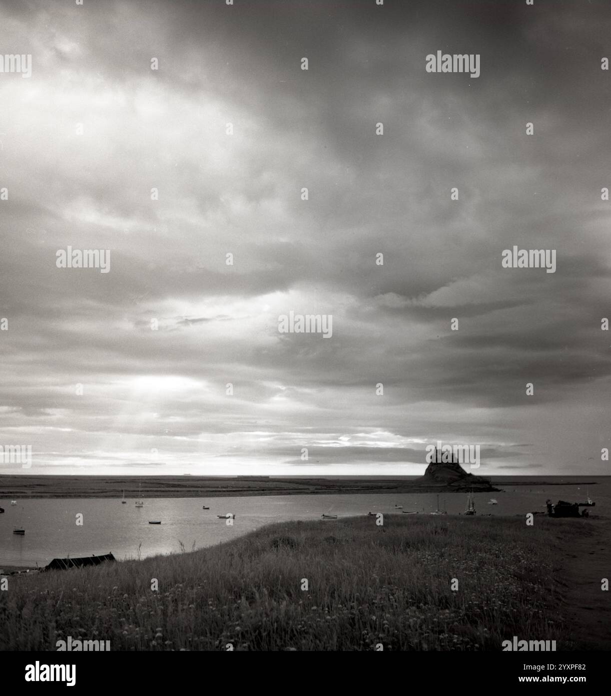 Lindisfarne, Holy Island of Northumberland. Situated off the ...