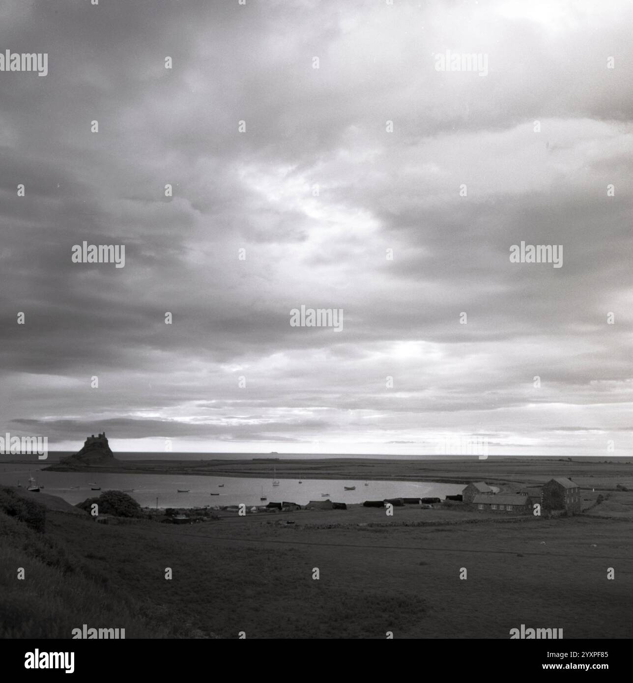 Lindisfarne, Holy Island of Northumberland. Situated off the ...