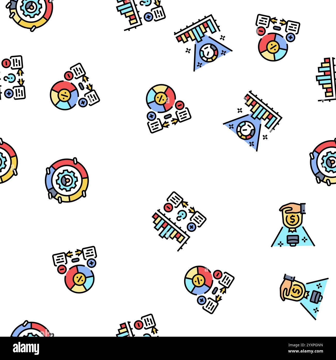 business process efficiency seamless pattern vector Stock Vector Image ... business process efficiency seamless pattern vector Stock Vector Image ...