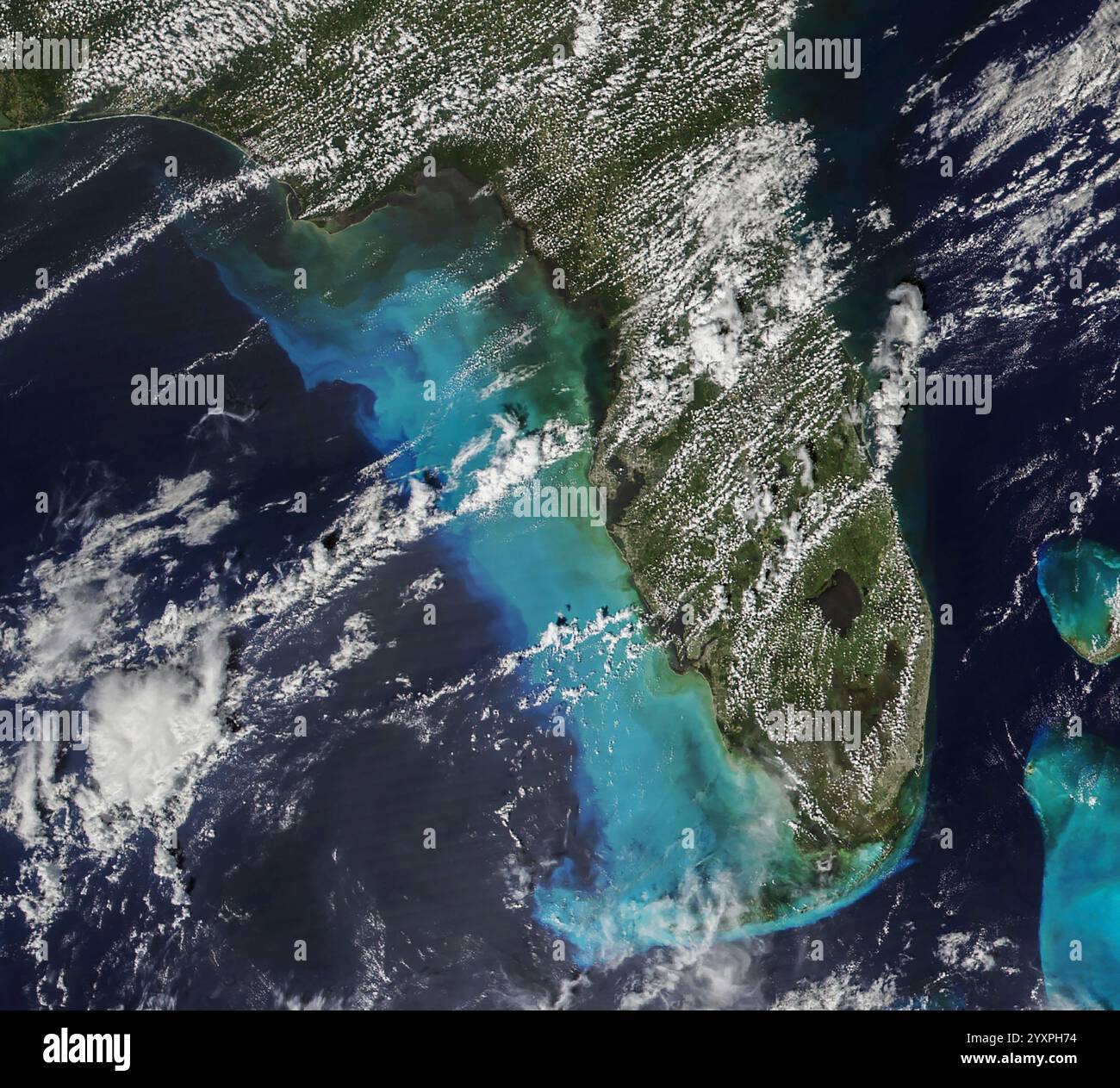 View of the Gulf of Mexico several days after Hurricane Helene made ...