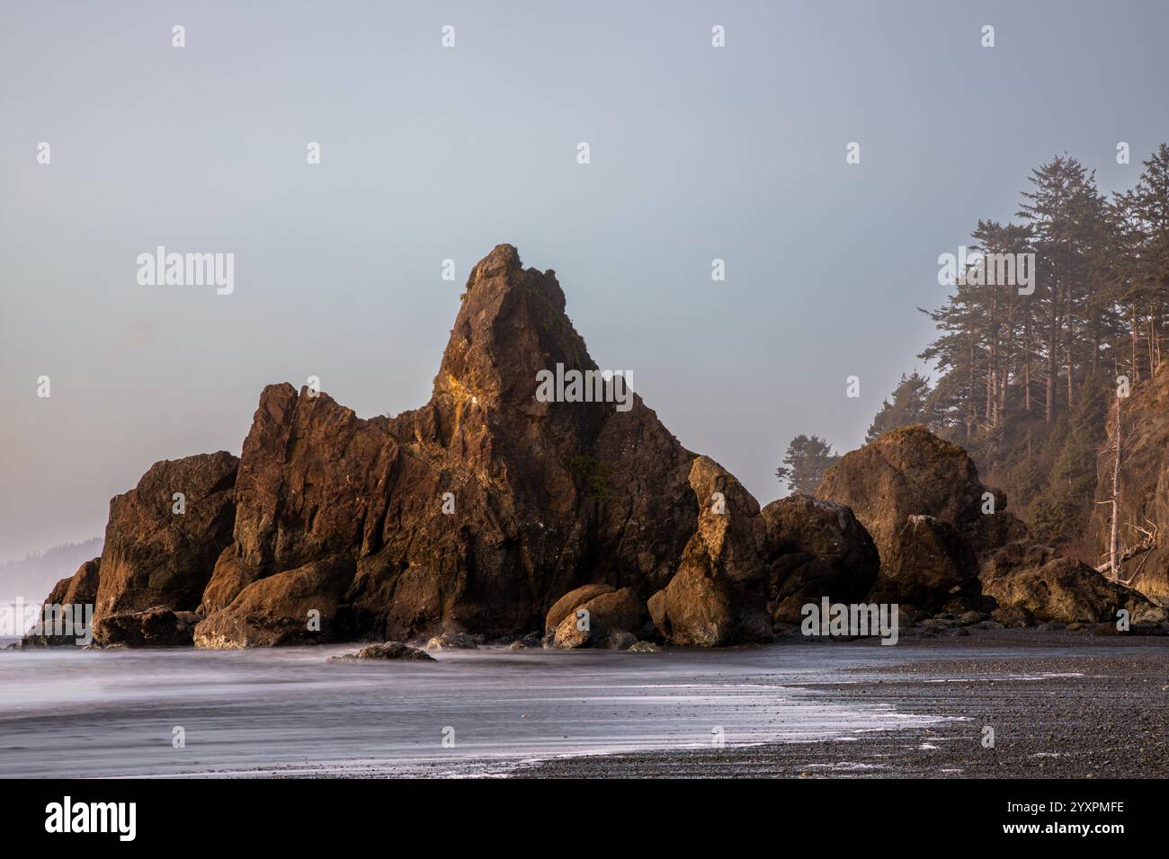 Sunset ruby beach on hi-res stock photography and images - Alamy