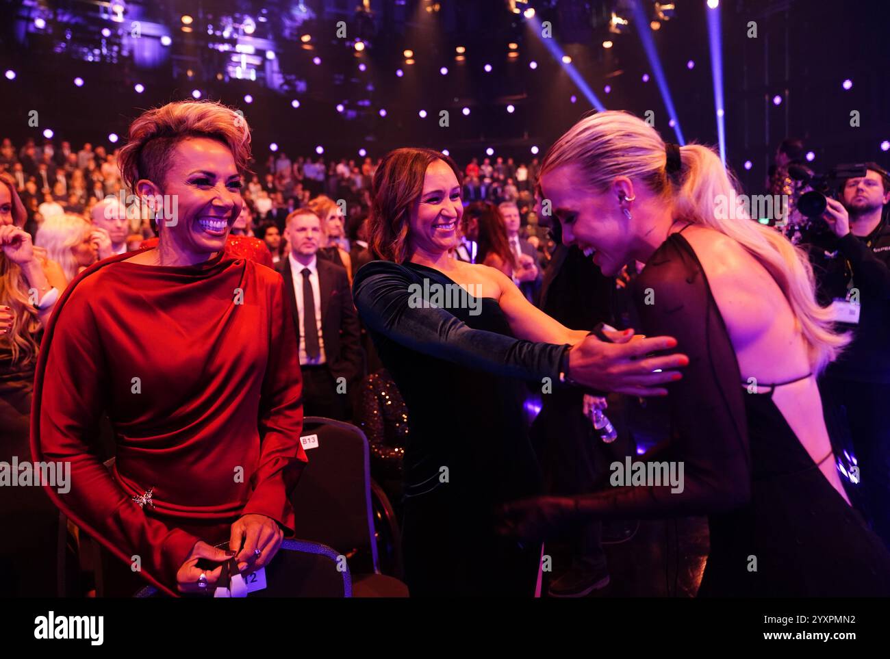 (left to right) Dame Kelly Holmes, Jessica Ennis-Hill and Keely ...