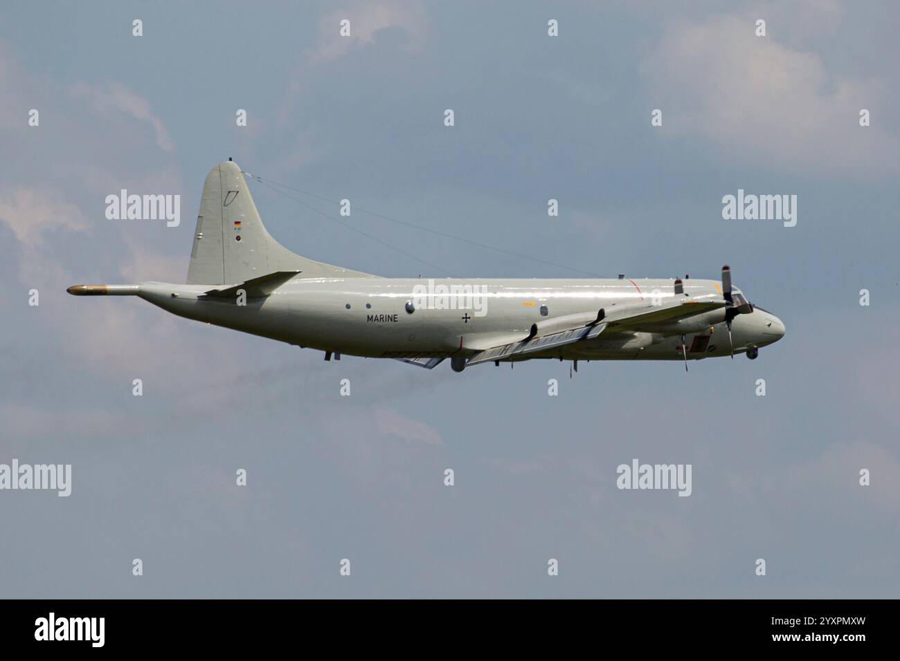 German Navy P-3C Orion submarine hunting aircraft Stock Photo - Alamy