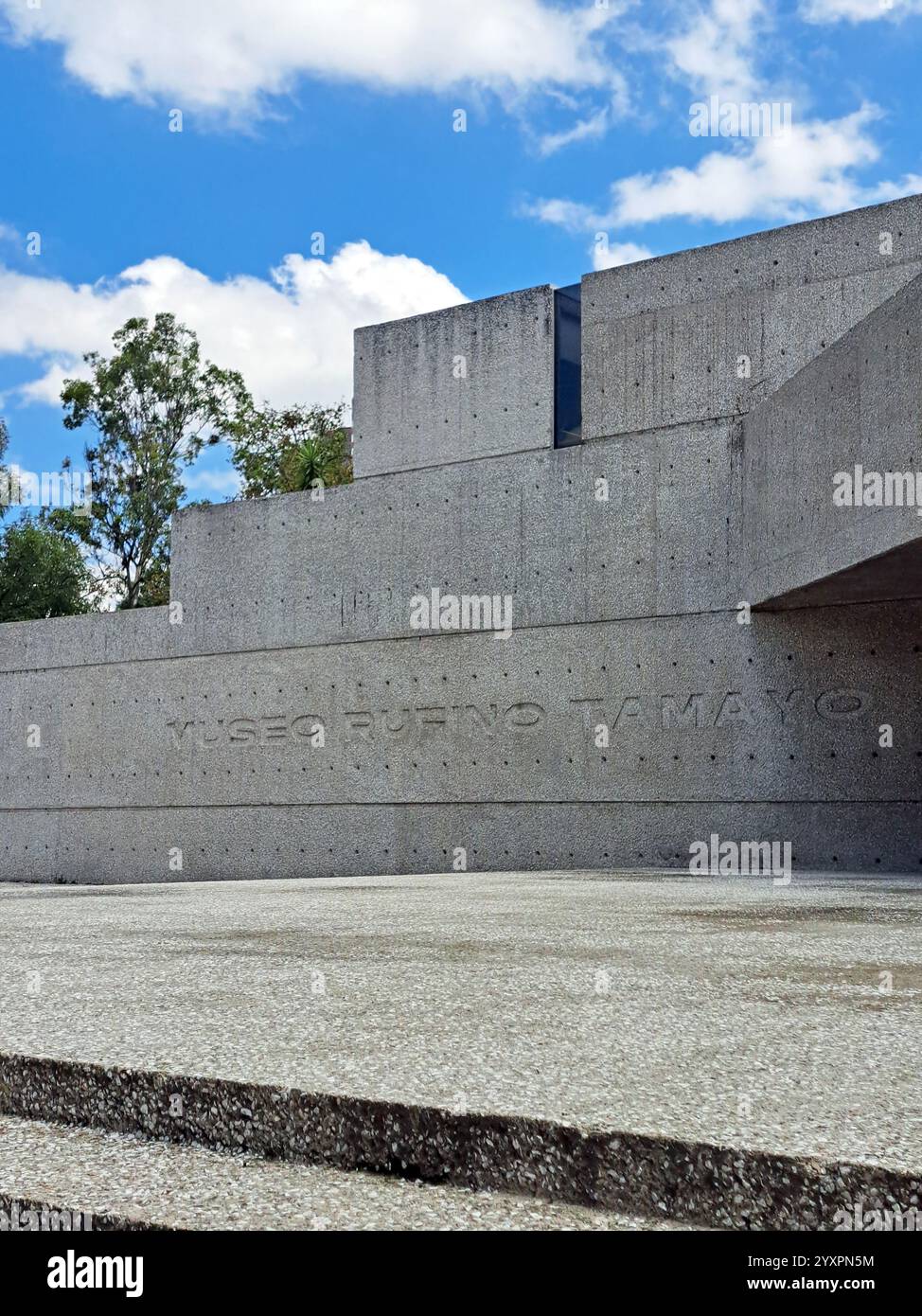 Mexico City, Mexico - Aug 2 2023: The Rufino Tamayo Museum inside the ...