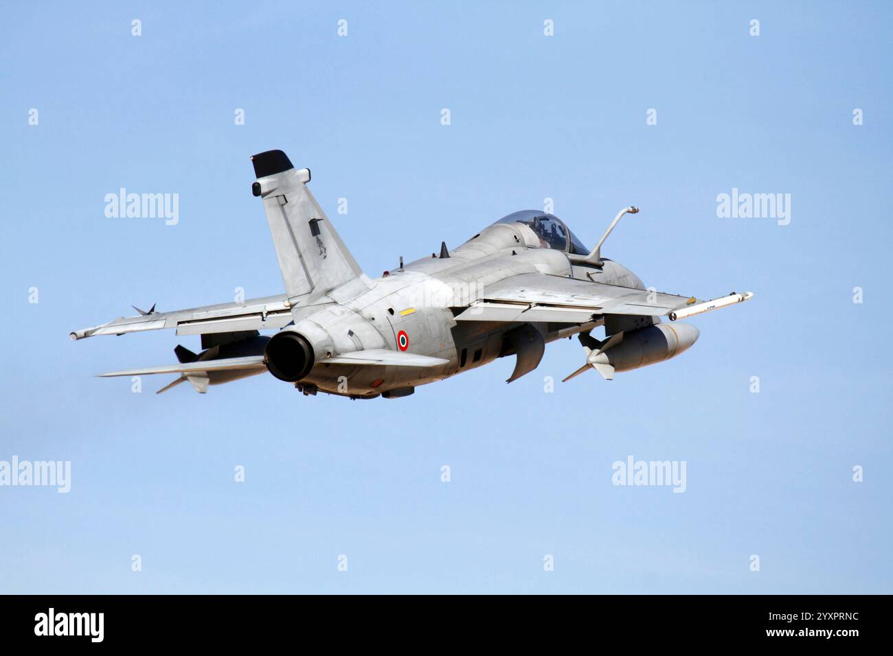 AMX attack aircraft of the Italian Air Force taking off Stock Photo - Alamy