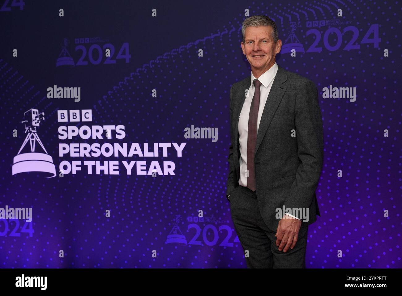 Steve Cram arriving for the 2024 BBC Sports Personality of the Year ...