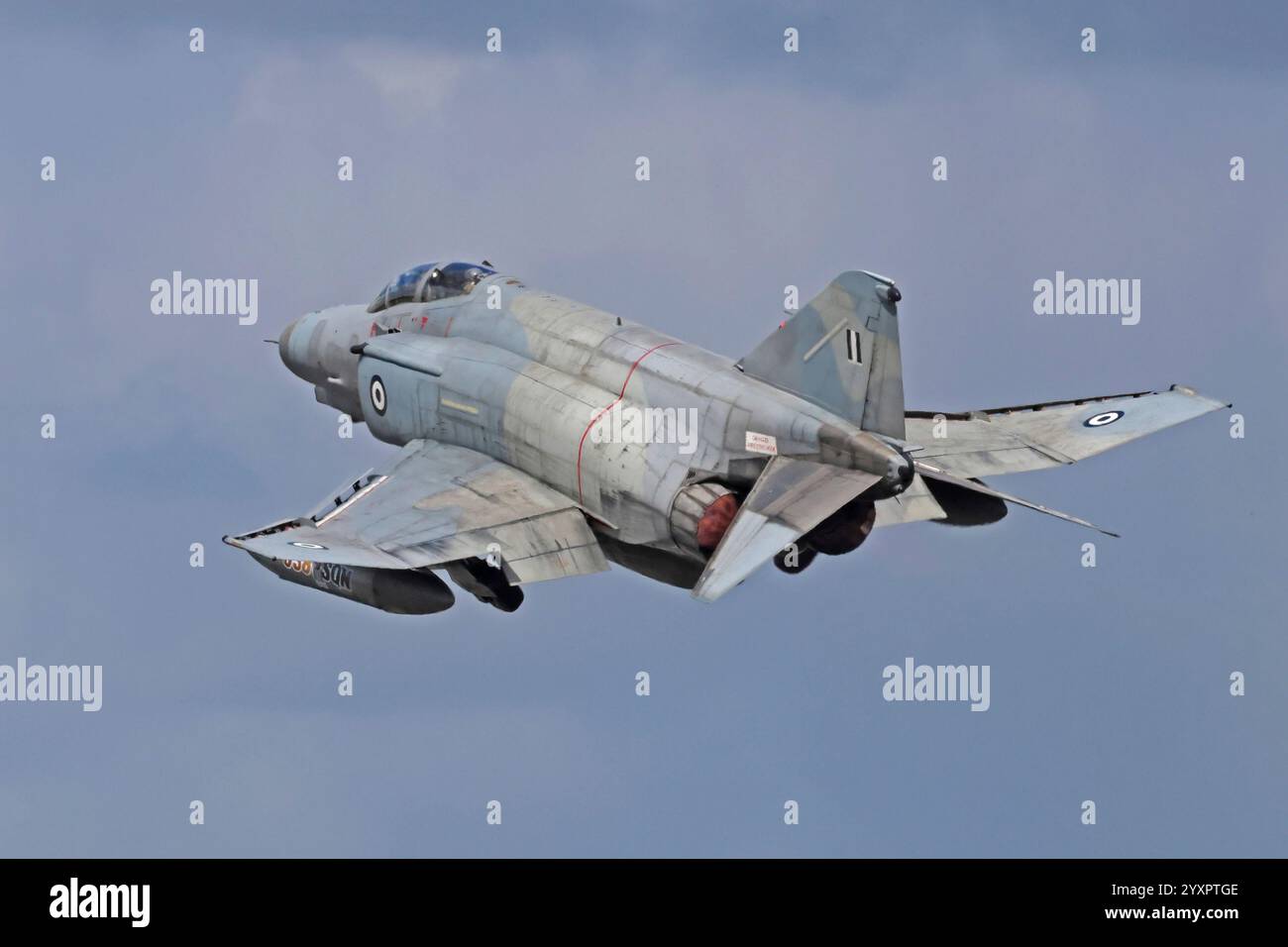 F-4 Phantom of the Hellenic Air Force in flight Stock Photo - Alamy