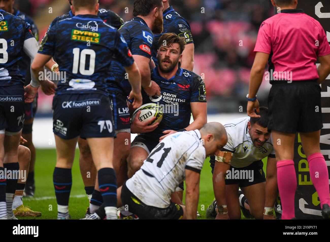 European Challenge Cup Scarlets v Black Lion Parc y Scarlets 15th ...