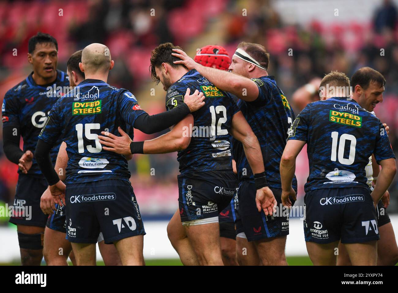 European Challenge Cup Scarlets v Black Lion Parc y Scarlets 15th ...