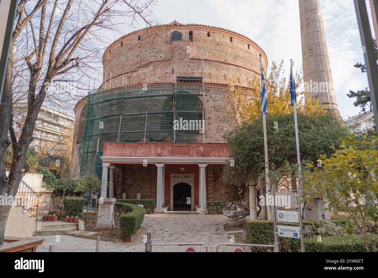 The Rotunda of Galerius, an ancient Roman monument in Thessaloniki ...