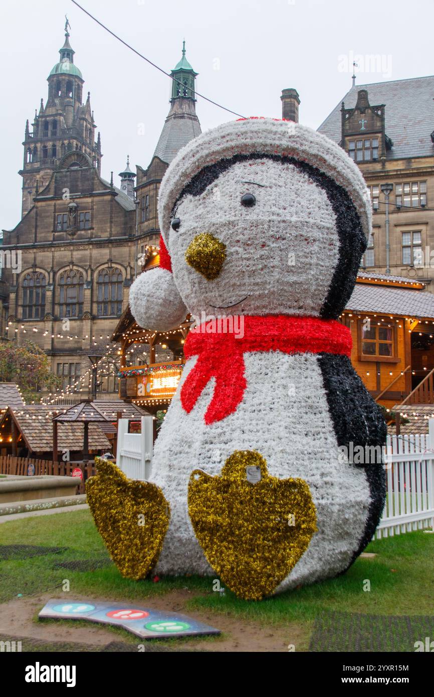 Sheffield Christmas market 2024 Stock Photo - Alamy
