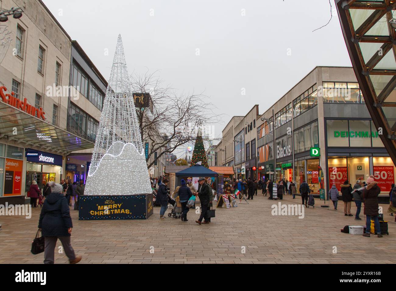 Sheffield Christmas market 2024 Stock Photo - Alamy