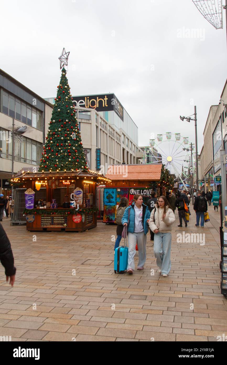 Sheffield Christmas market 2024 Stock Photo - Alamy