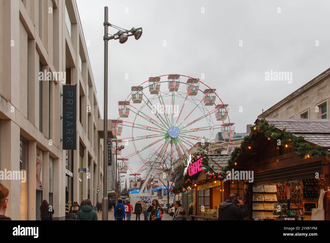 Sheffield Christmas market 2024 Stock Photo - Alamy