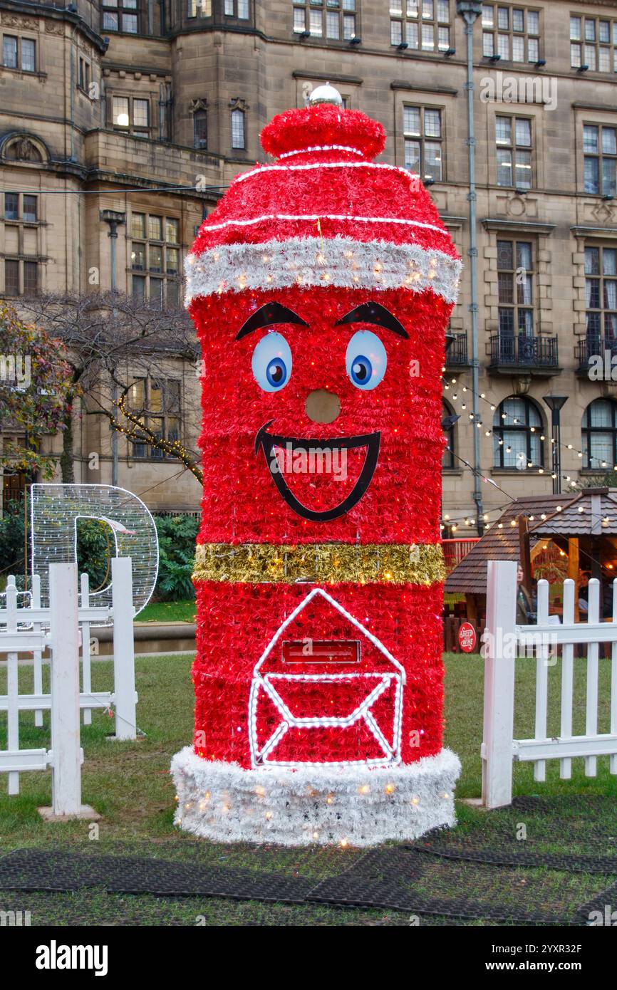 Sheffield Christmas market 2024 Stock Photo - Alamy