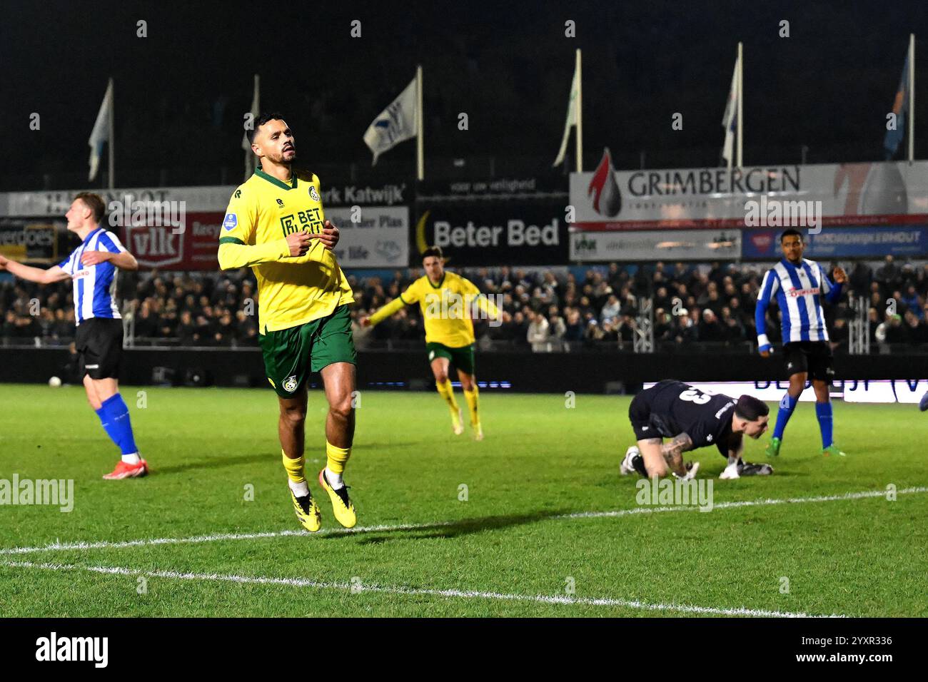 KATWIJK AAN ZEE - Alessio Da Cruz of Fortuna Sittard celebrates the 0-1 ...