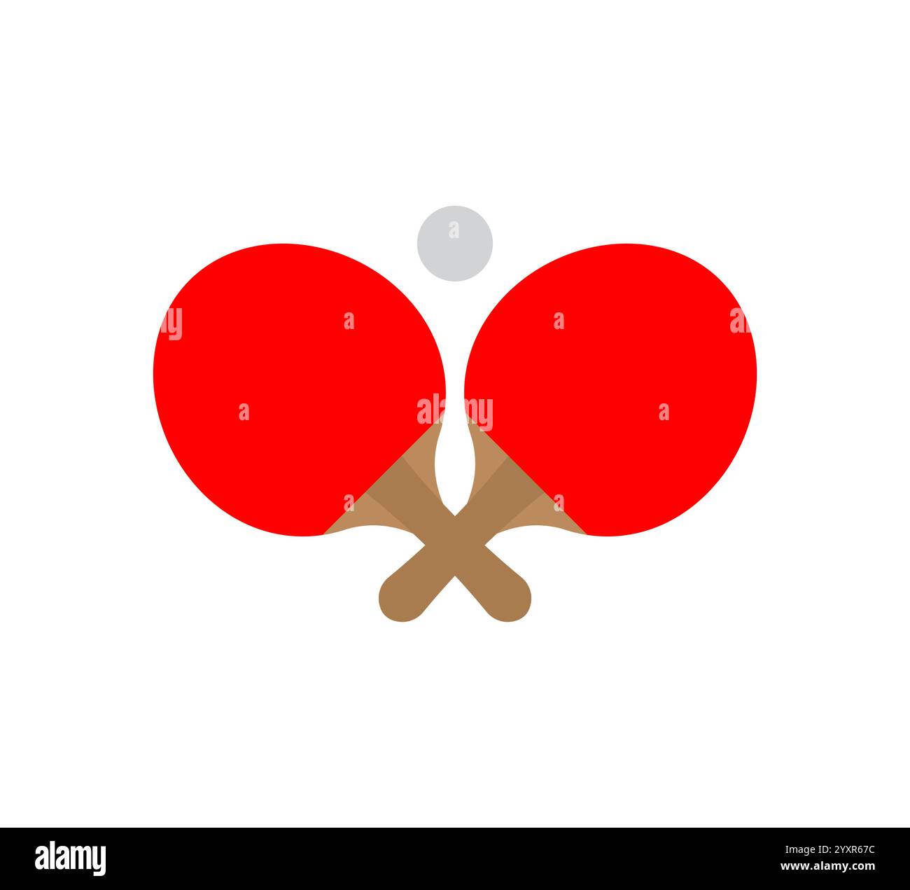 Crossed racket silhouette hi-res stock photography and images - Alamy