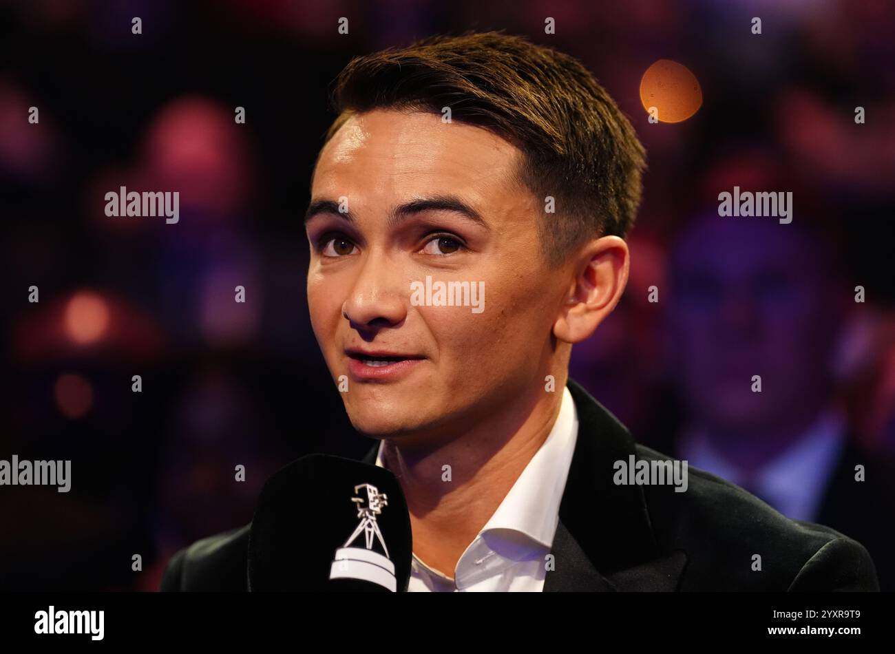 Alex Yee during the 2024 BBC Sports Personality of the Year Awards held ...