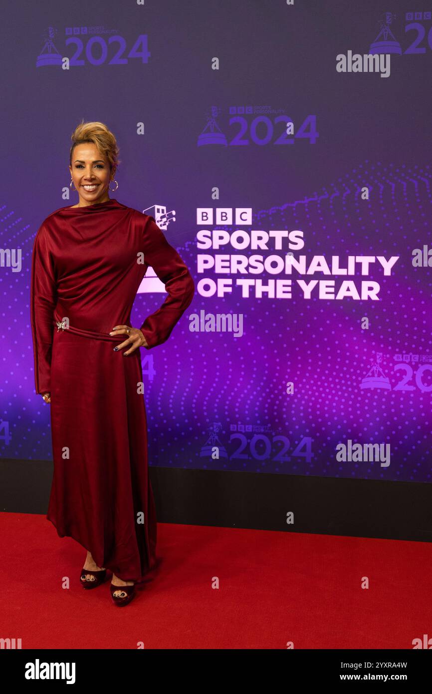 Manchester, UK. 17th Dec, 2024. Dame Kelly Holmes at the BBC Sports ...