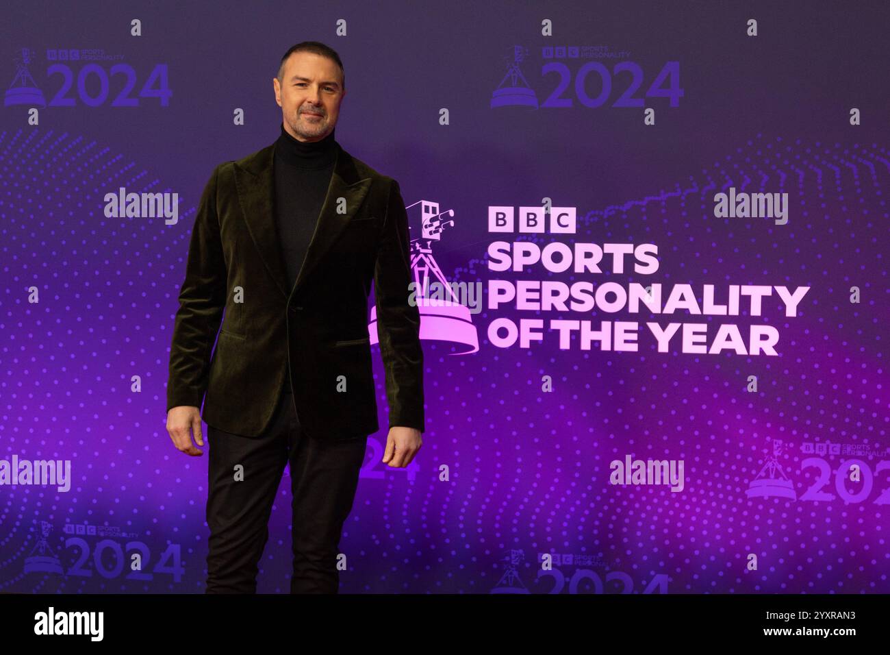 Manchester, UK. 17th Dec, 2024. Paddy McGuinness at the BBC Sports ...