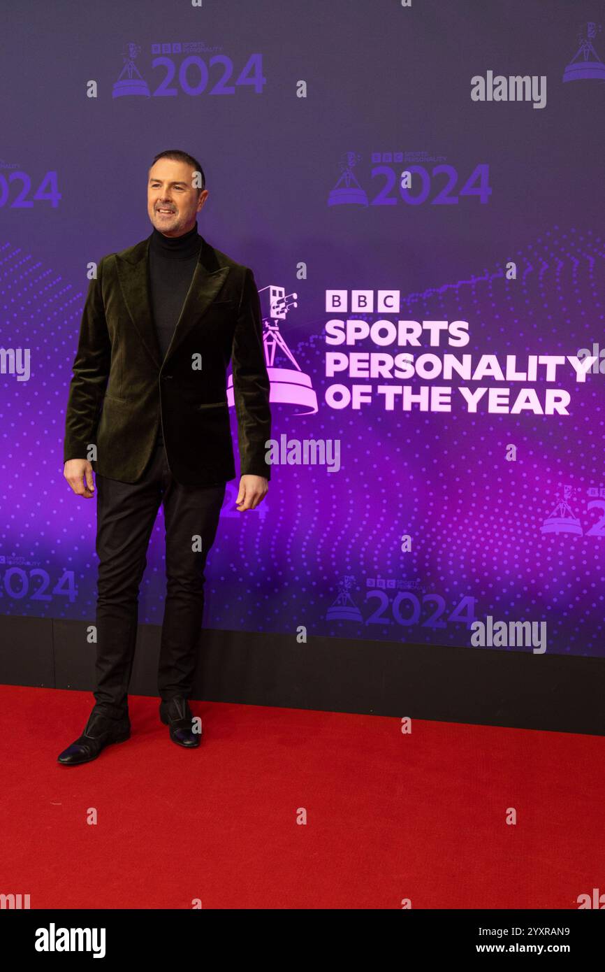Manchester, UK. 17th Dec, 2024. Paddy McGuinness at the BBC Sports ...