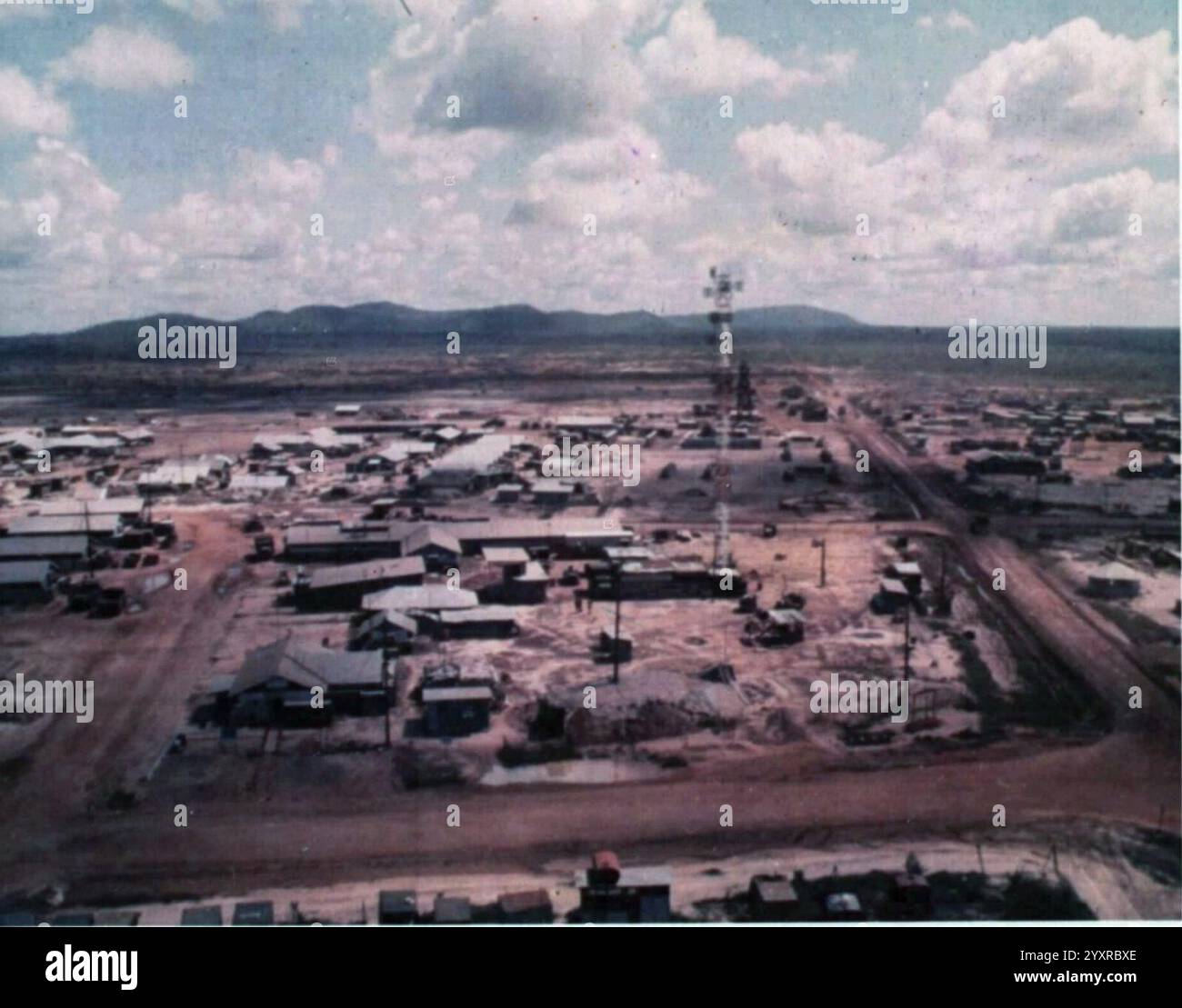 Dau Tieng Base Camp, July 1970 Stock Photo - Alamy
