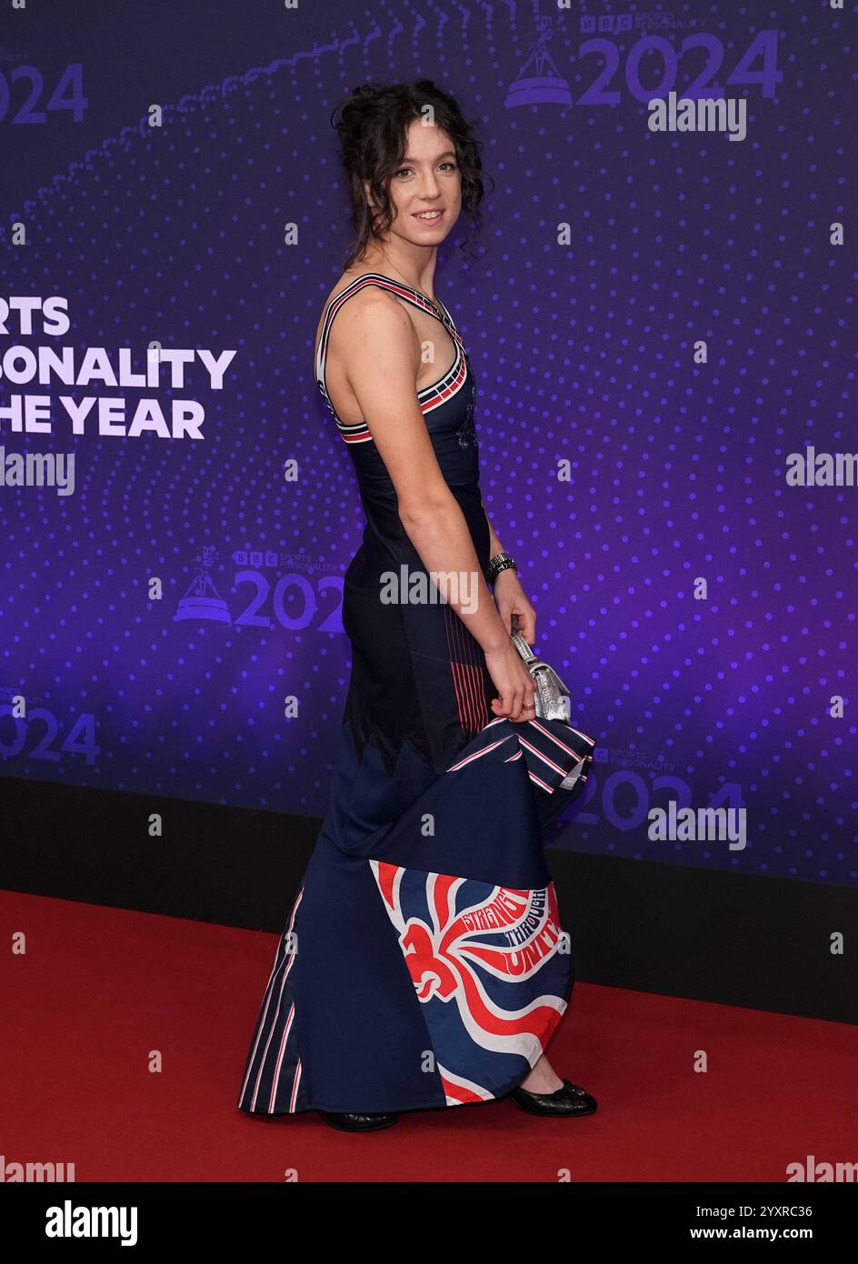Imogen Grant arriving for the 2024 BBC Sports Personality of the Year ...