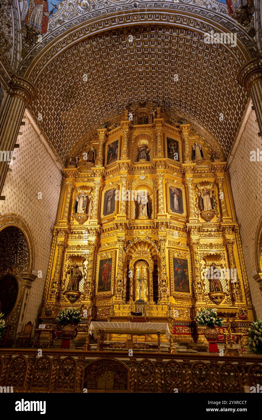 Santo Domingo Temple. Oaxaca, Mexico Stock Photo - Alamy