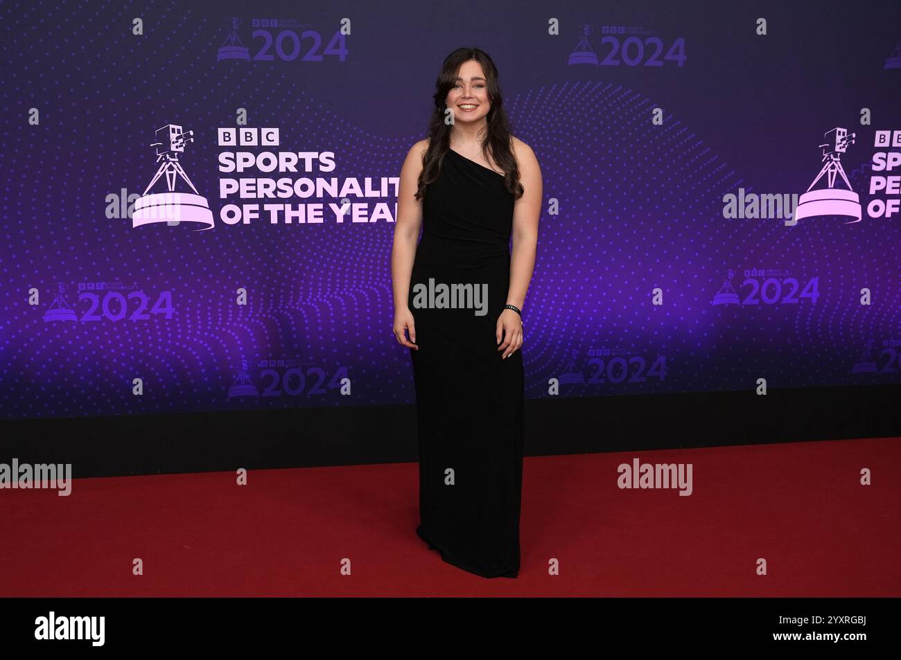Sophie Capewell arriving for the 2024 BBC Sports Personality of the ...