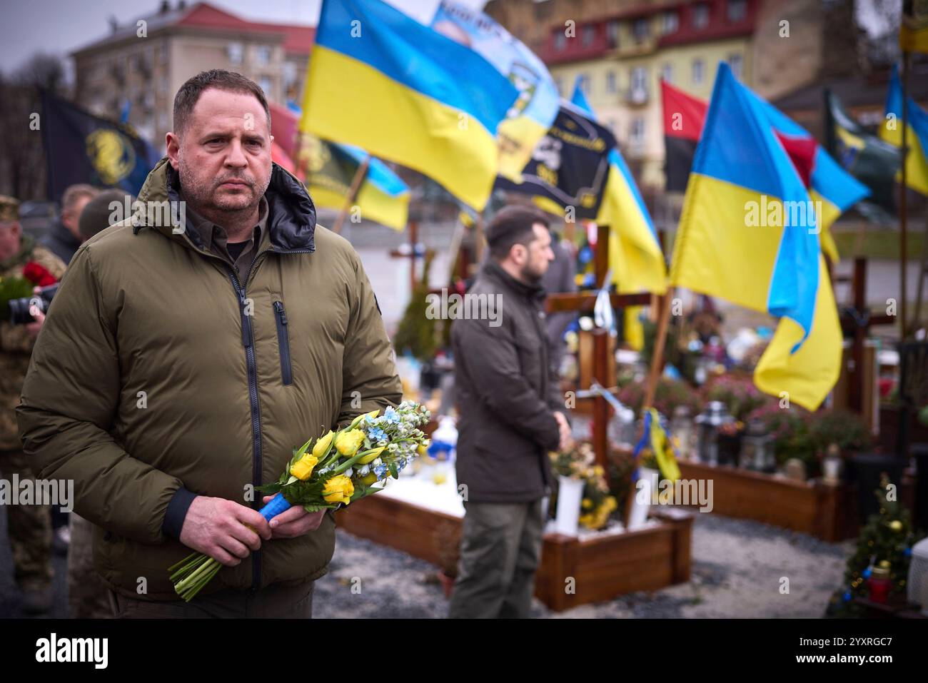 Lviv, Ukraine. 17th Dec, 2024. Ukrainian chief of presidential staff ...