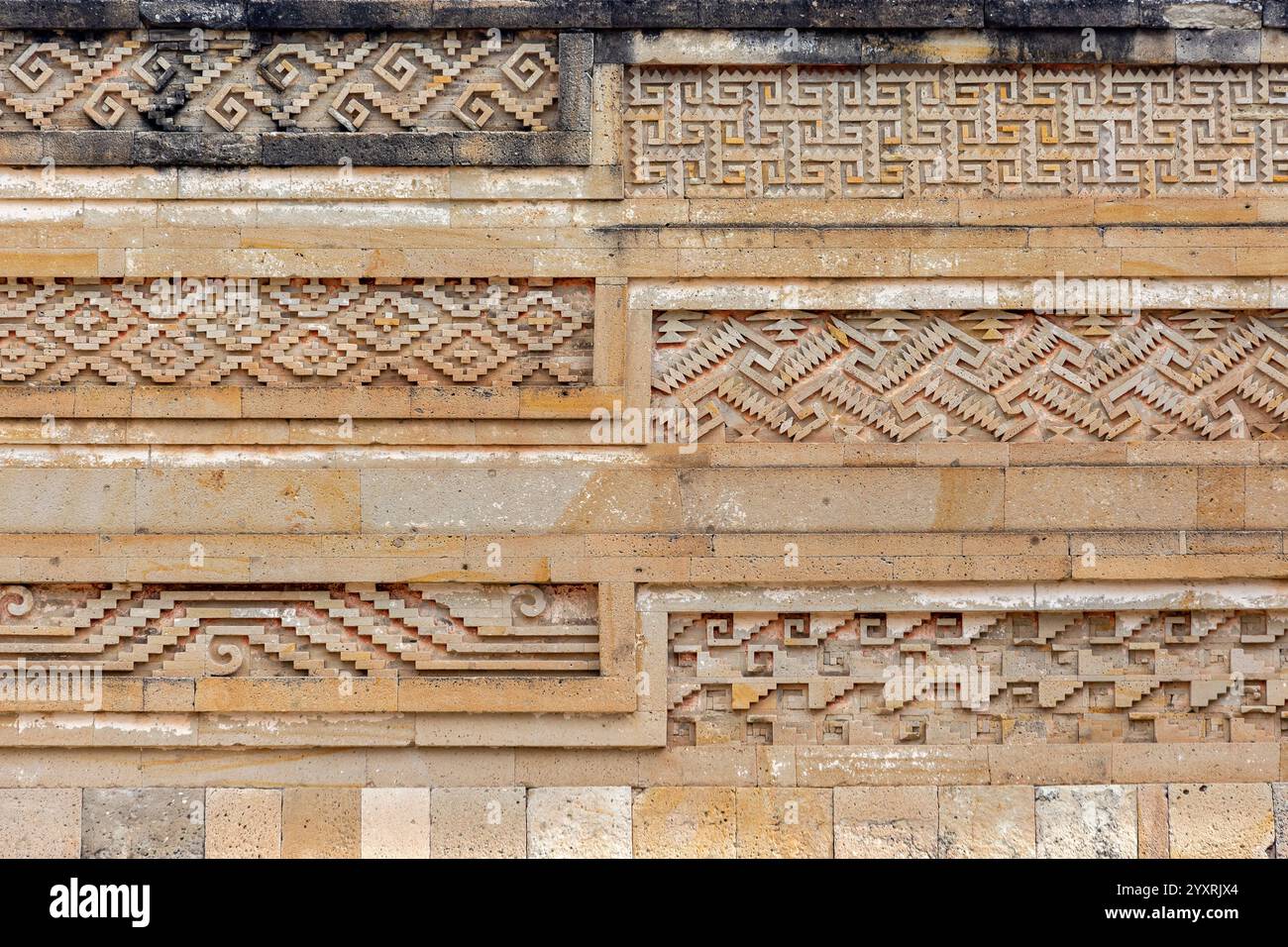 Prehispanic ruins of mitla hi-res stock photography and images - Alamy