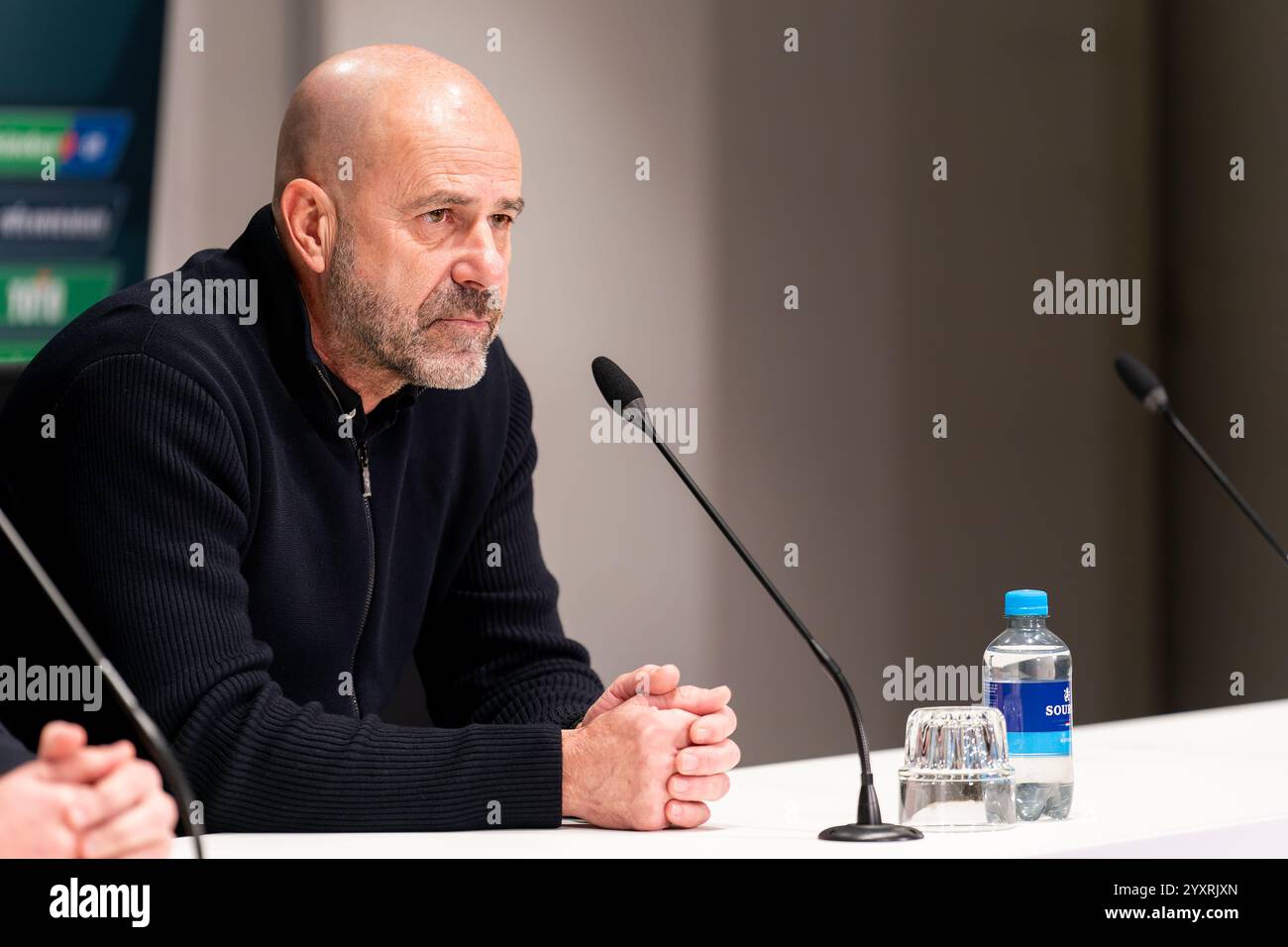 Eindhoven, Netherlands. 17th Dec, 2024. EINDHOVEN, NETHERLANDS - DECEMBER 17: Coach Peter Bosz ...