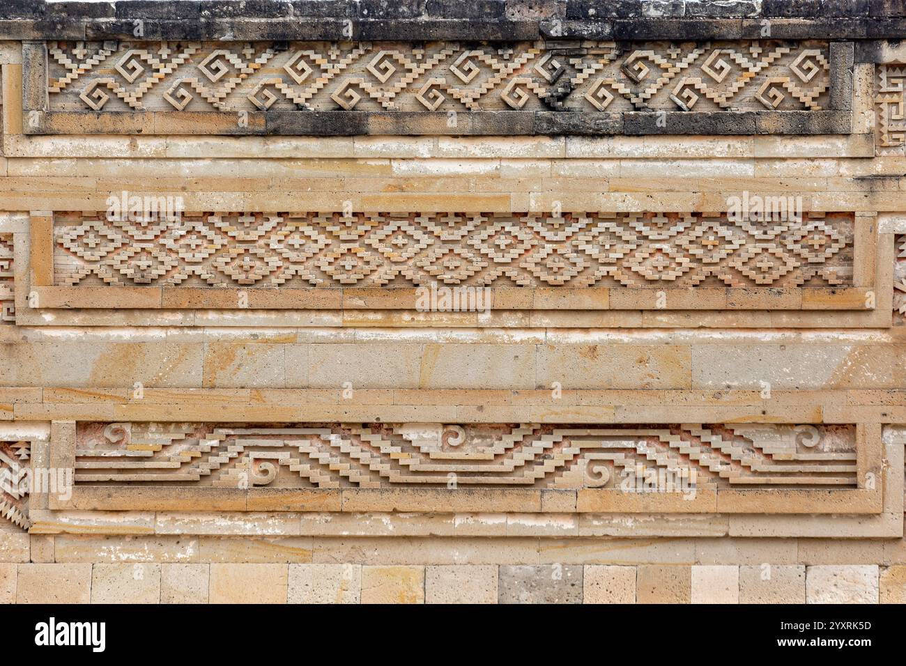 Prehispanic ruins of mitla hi-res stock photography and images - Alamy