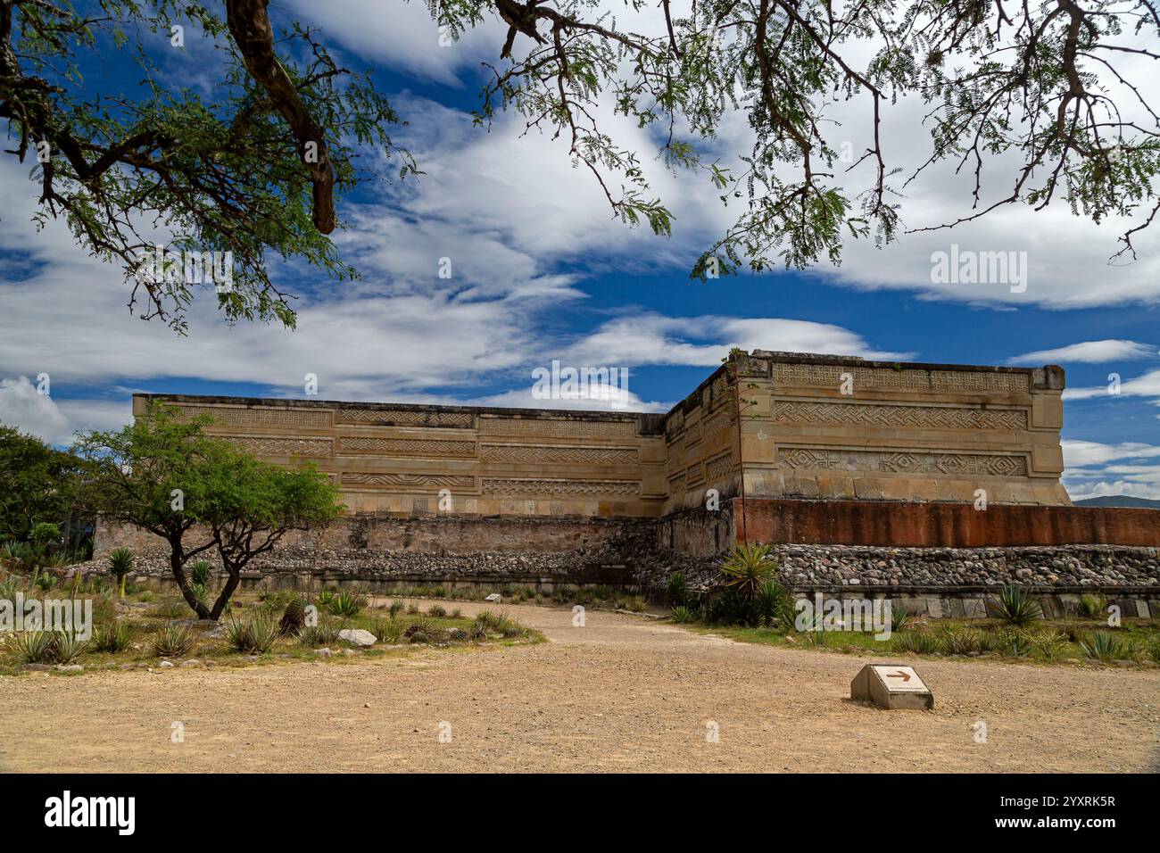 Prehispanic ruins of mitla hi-res stock photography and images - Alamy