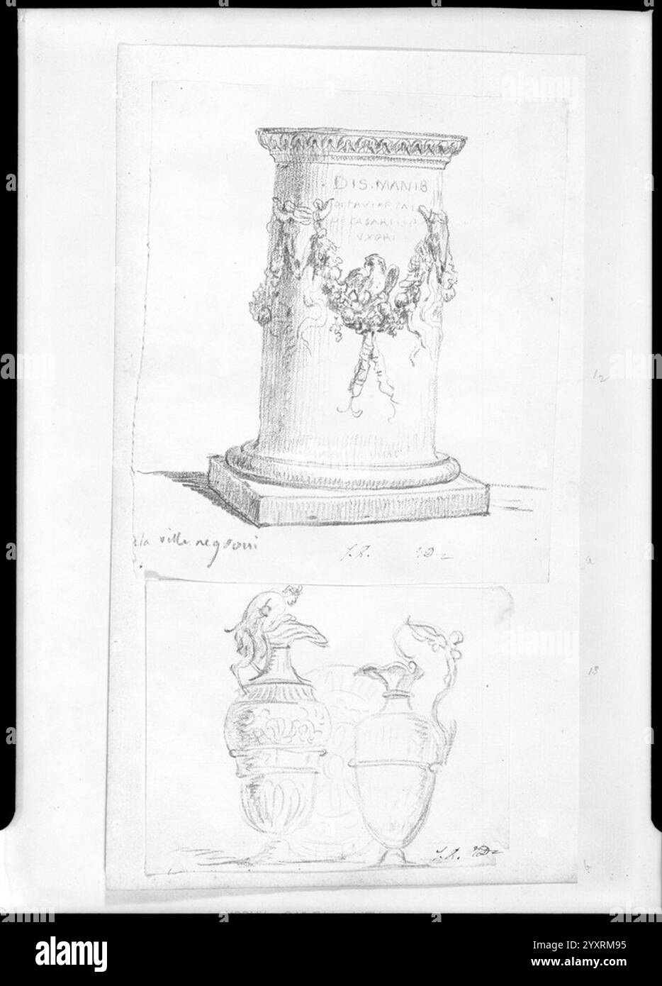 David - 1943.1815.19.8.B, Two Ewers and a Patera (The Roman Album Stock ...