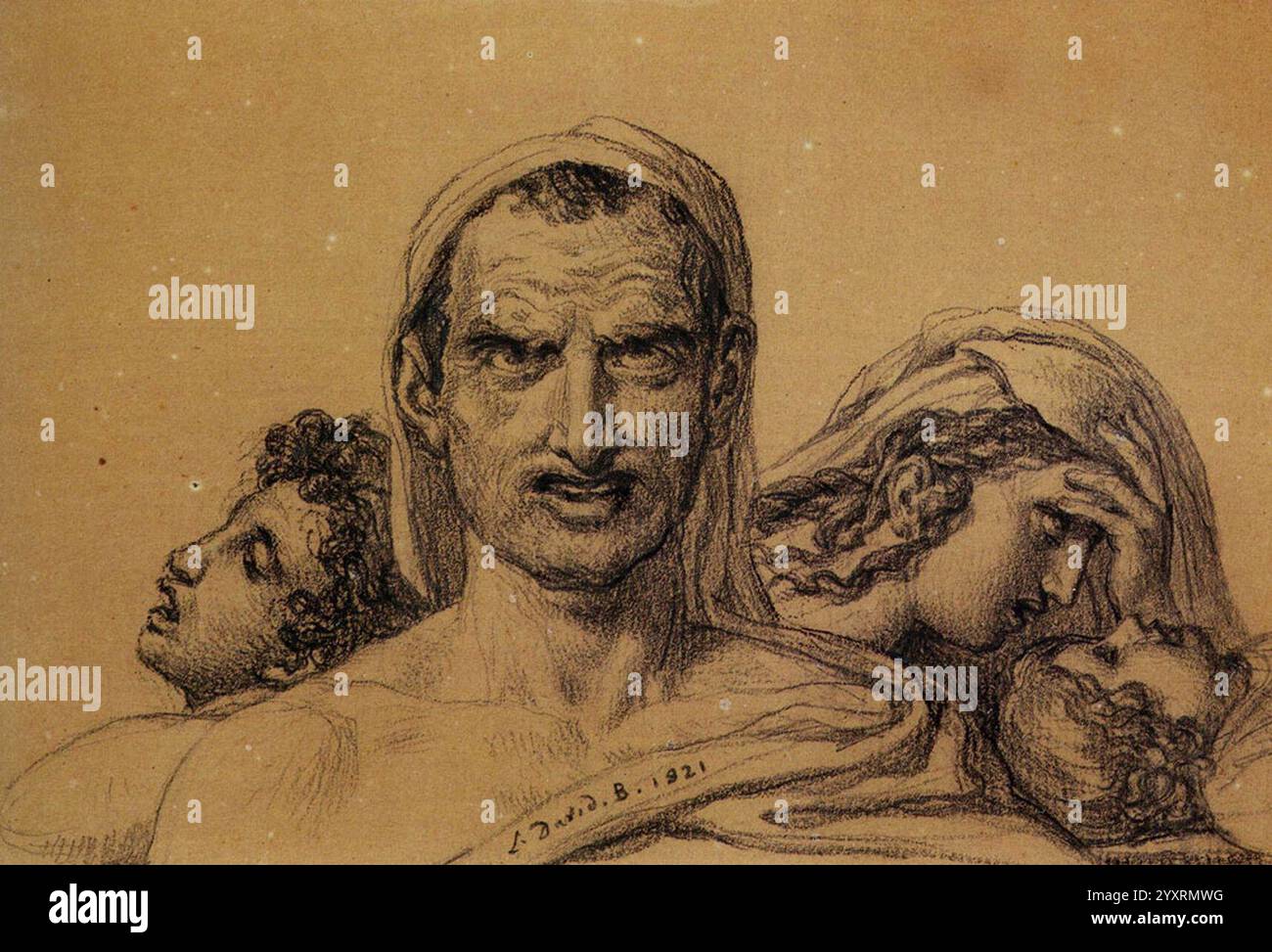 David - Composition with Four Figures, James Mackinnon, London Stock ...