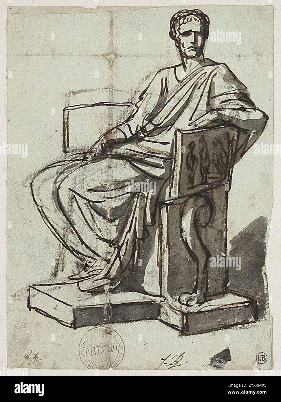 David - Consul romain, NI-507-01 Stock Photo - Alamy