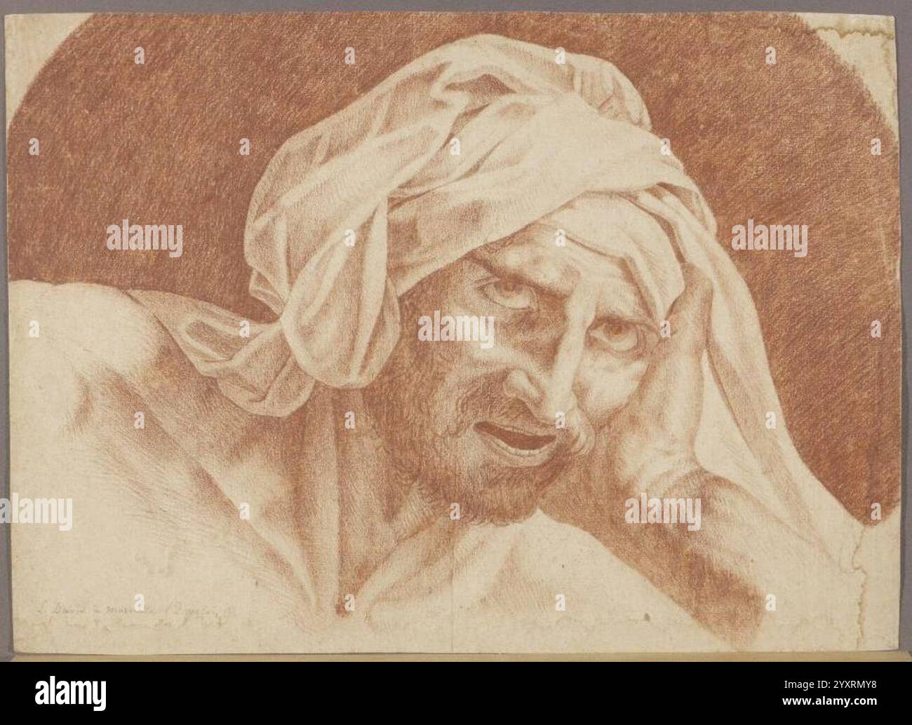 David - Dessin, MIC.36.22 Stock Photo - Alamy