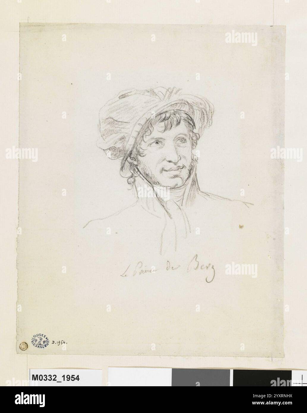 David - Joachim Murat, vu presque de face, en buste, D.1954 Stock Photo ...