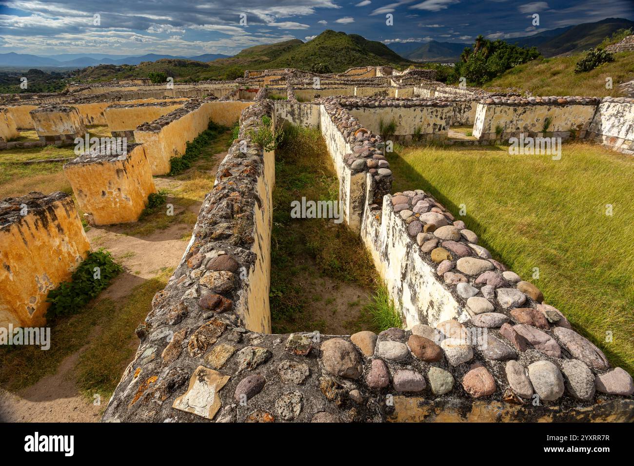 Yagul archaeological site. Oaxaca, Mexico Stock Photo - Alamy