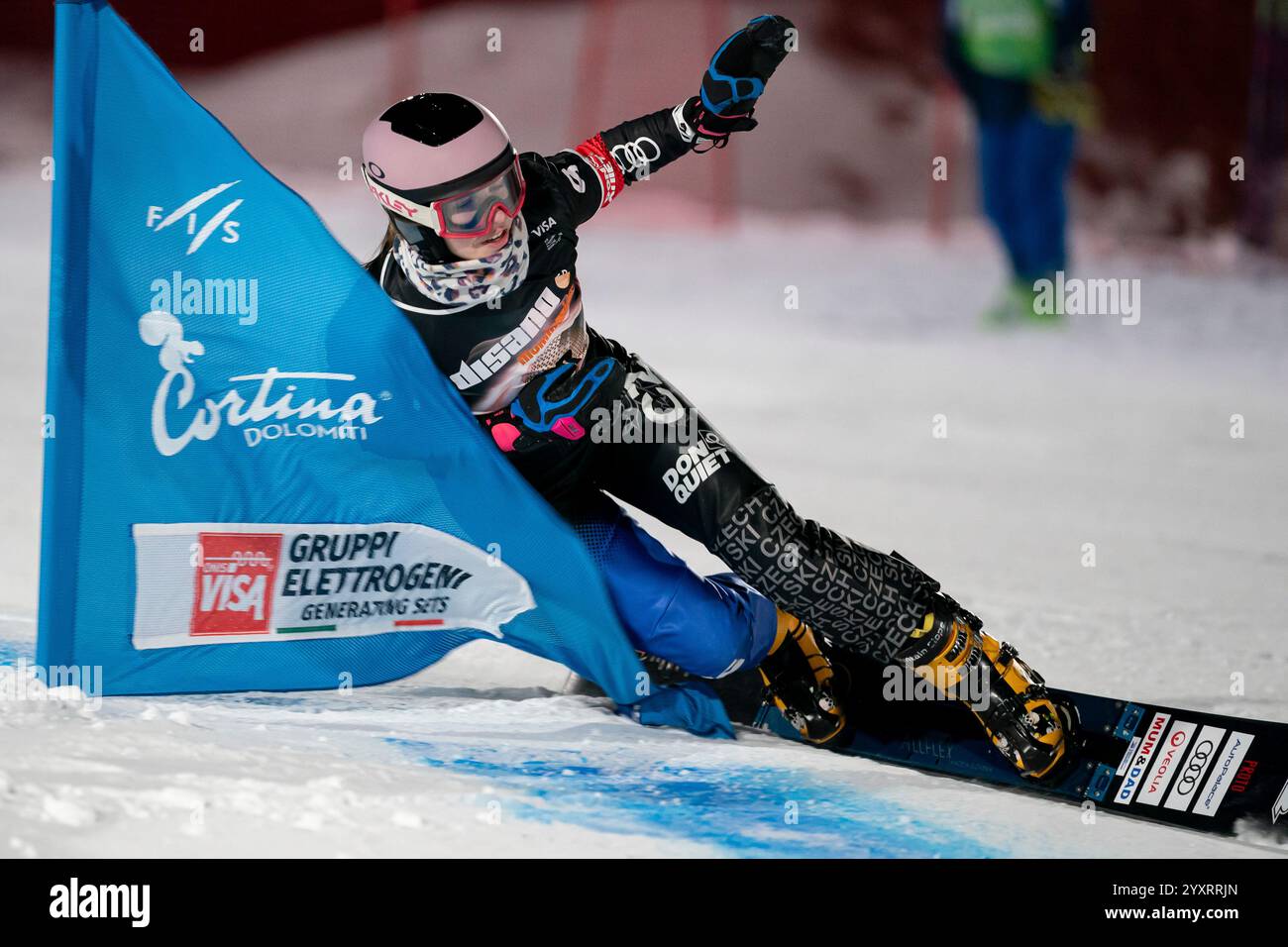 MADEROVA Zuzana (CZE) competing in the Visa Fis Snowboard World Cup ...