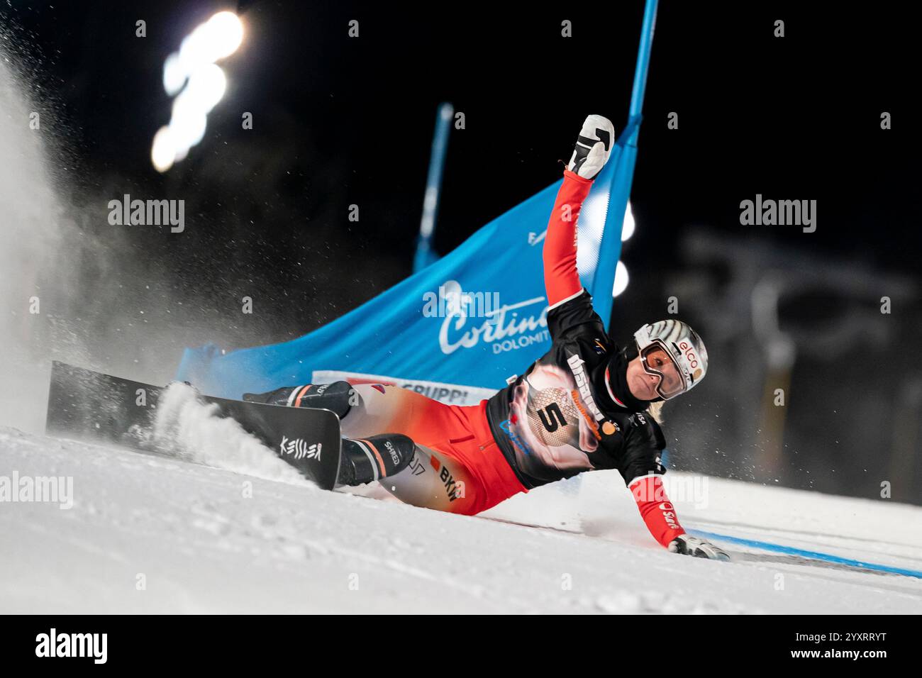 ZOGG Julie (SUI) competing in the Visa Fis Snowboard World Cup 2025 ...