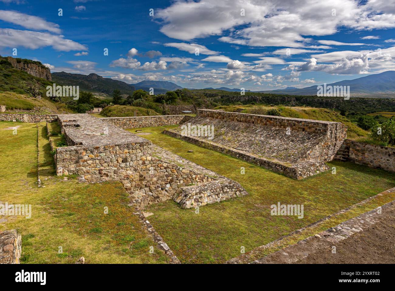 Yagul archaeological site. Oaxaca, Mexico Stock Photo - Alamy